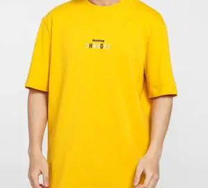 PUMA Printed Short Sleeve Tee Gold