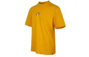 PUMA Printed Short Sleeve Tee Gold