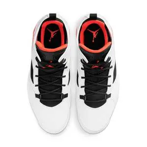 JORDAN Flight Club 91 High Top Sneakers - White/red