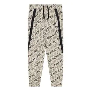 NEW BALANCE Logo Print Fleece Pants