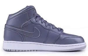 JORDAN Air 1 Retro Mid Sneakers - Grey