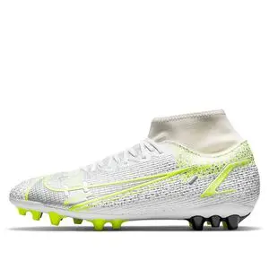 Nike Mercurial Superfly Ag Artificial Grass Cleats - White/green