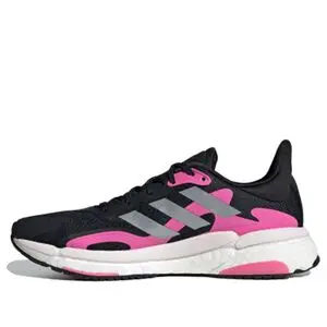 Adidas Solar Boost 3 Athletic Sneakers - Black/red/white