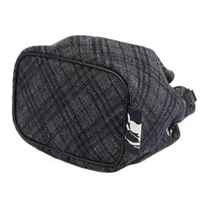 Burberry Drawstring Denim Bucket Bag