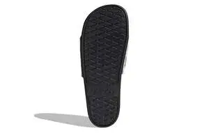 Adidas Adilette Comfort Slide All Over Logos - Black