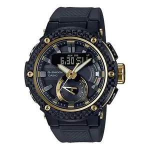 Casio G-shock G-steel Analog-digital Watch - Black/gold