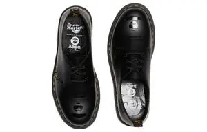 Dr. Martens X Aape 1461 Smooth Leather Oxford Shoes - Black