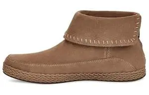UGG Kavar Varney Fleece Lined Boots - Dark Brown