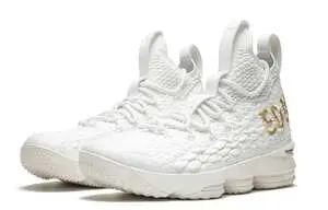 Nike Lebron 15 "equality" Pe High Top Sneakers - White