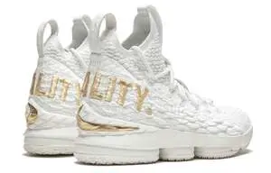 Nike Lebron 15 "equality" Pe High Top Sneakers - White