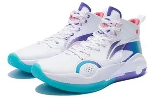 LI-NING Yushuai 15 High-top Sneakers - White/blue