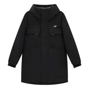 NEW BALANCE Warm Down Cargo Jacket Asia Sizing - Black