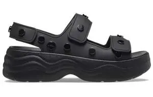 CROCS Skyline Studded Platform Sandals