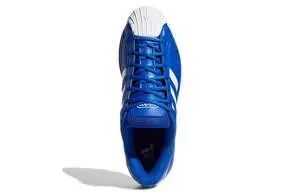 Adidas Pro Model 2g Low Top Sneakers - Blue/white