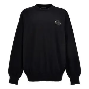 Balenciaga Gaffer Oversized Sweatshirt - Black