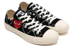 CONVERSE Comme Des Garçons X Chuck Taylor All Star Multi-heart Sneakers