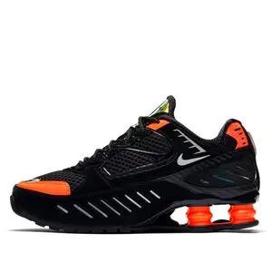 Nike Shox Enigma Sp Athletic Sneakers - Black/orange