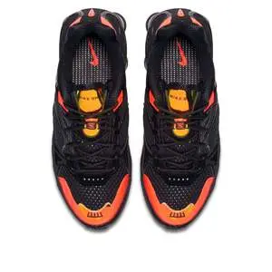 Nike Shox Enigma Sp Athletic Sneakers - Black/orange