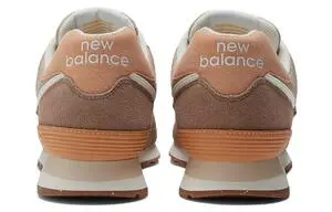 NEW BALANCE 574 "light Soft Yellow" Sneakers - Brown