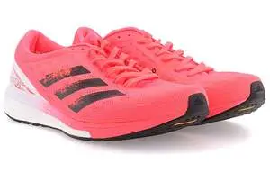 Adidas Adizero Boston 9 Athletic Sneakers - Pink/blue