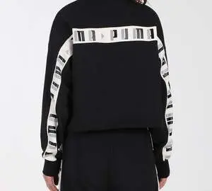 PUMA Cropped Pullover With Logo Detailing