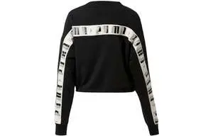PUMA Cropped Pullover With Logo Detailing