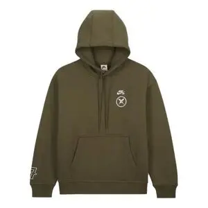 Nike Nike Sb X Yuto Graphic Fleece Pullover Hoodie Asia Sizing 'medium Olive' Medium Olive