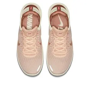 Nike Free Rn 2018 Running Shoes - Cream/pink