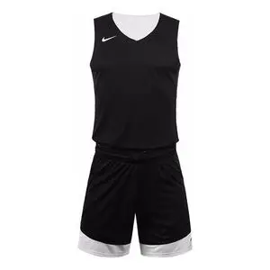 Nike Reversible Basketball Tank And Shorts Set - Black