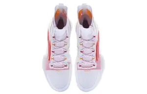 LI-NING Speed High Top Sneakers - White/red