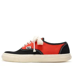 Mihara Yasuhiro Maison MIHARA YASUHIRO PAST Sole 5 - Hole Low-top Sneaker Red