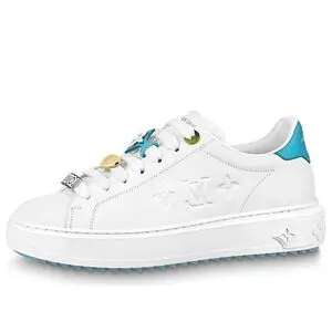 LOUIS VUITTON Time Out Sneakers - White/blue