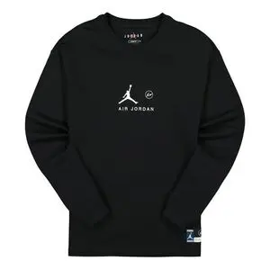 JORDAN X Fragment Long-sleeve T-shirt /reflective Silver - Black