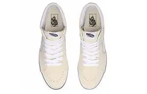 VANS Sk8-hi High Top Lace-up Sneakers - Cream