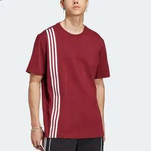 Adidas Maniche Corte Tee - Red