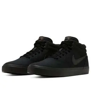 Nike Charge Mid Canvas Sneakers - Black