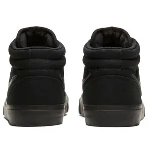 Nike Charge Mid Canvas Sneakers - Black