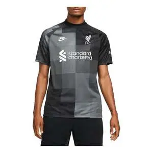 Nike Liverpool Short Sleeve Goalkeeper Jersey 21/22 - Black/grey/multi-color