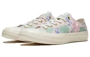 CONVERSE Chuck 70 Palm Print Low Top Sneakers - Pink