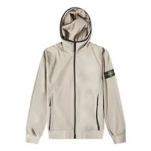 Stone Island Light Soft Shell-r Hooded Jacket