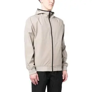 Stone Island Light Soft Shell-r Hooded Jacket