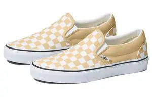 VANS Color Theory Slip-on Skate - Tan/white