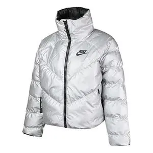 Nike Synthetic Fill Jacket - Silver