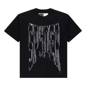SP5DER Diffused Collegiate T-shirt - Black