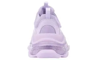 Balenciaga Triple S Sneaker With Clear Sole - Purple