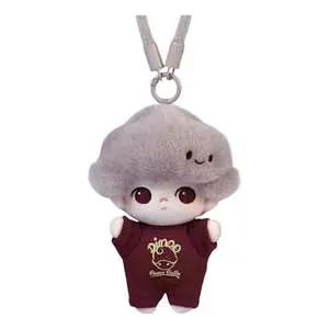 POP MART Dimoo Plush Keychain Cold Brew Black Tea - Multi-color