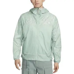 Nike Cinder Cone Pattern Splicing Hooded Jacket - Multi-color
