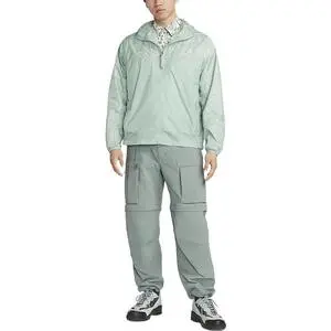 Nike Cinder Cone Pattern Splicing Hooded Jacket