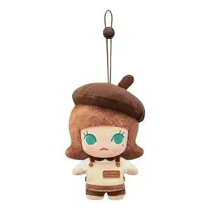 POP MART Pop Bean Coffee Factory Plush Pendant 'molly One-day Shop Manager' Secret Edition - Multi-color