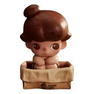 POP MART Dimoo Coffee Beans B Blister Pack Figure - Multi-color